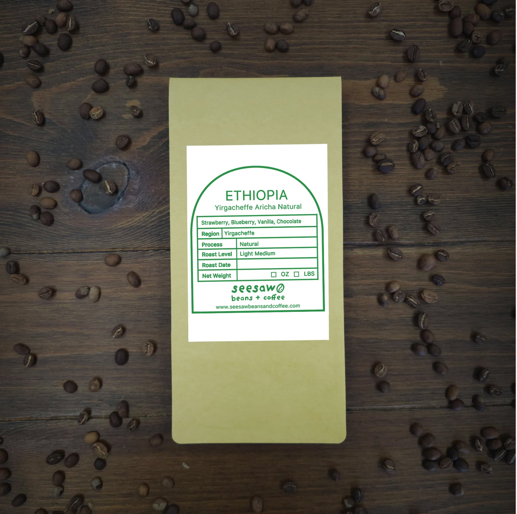 Ethiopia Yirgacheffe Aricha Adorsi (Natural) – Seesaw Beans and Coffee
