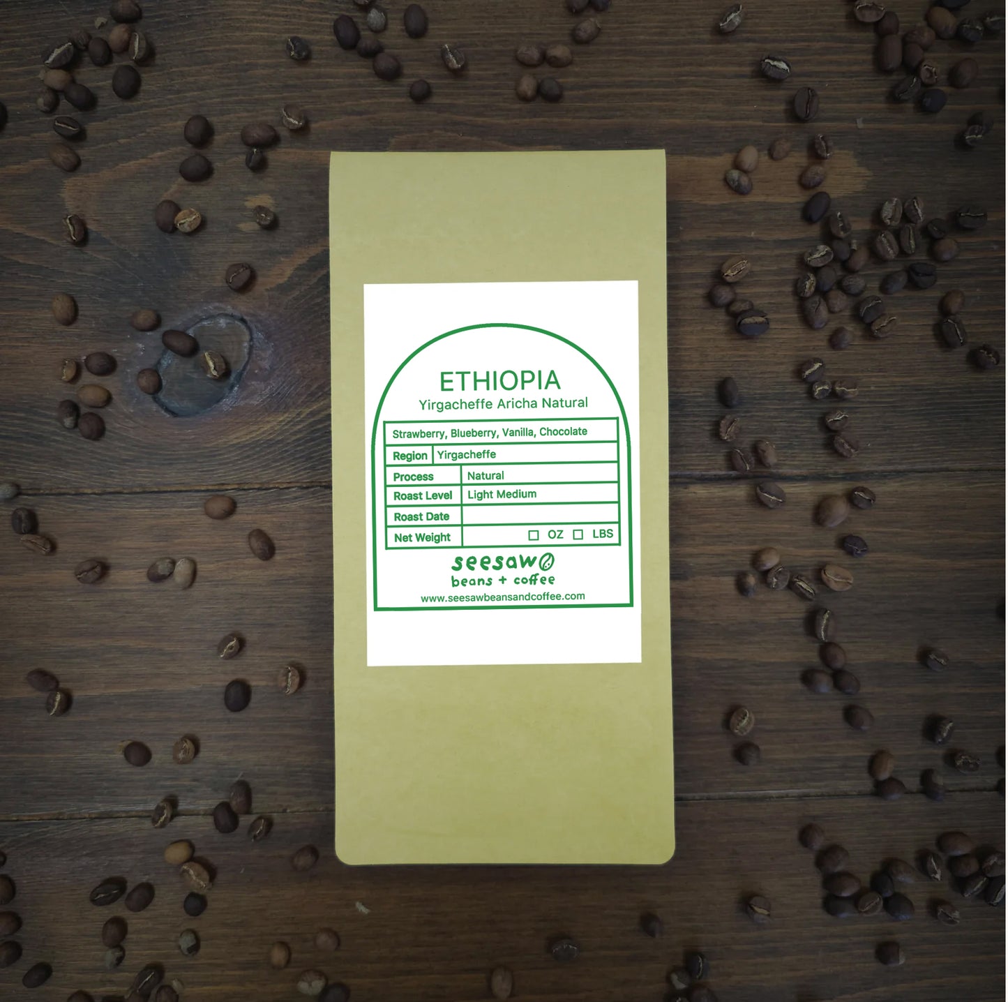Ethiopia Yirgacheffe Aricha Adorsi (Natural) – Seesaw Beans and Coffee